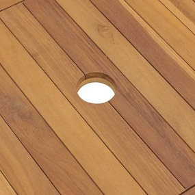 Koupelnová skříňka masivní teak 132 x 45 x 75 cm 318482
