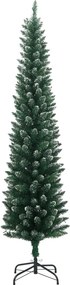 Umělý úzký vánoční stromek s 300 LED 240 cm 3315762