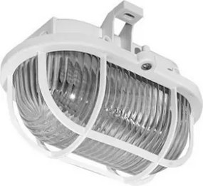 Svítidlo Panlux OVAL PLAST SOP-60/B 60W E27 bílá IP44
