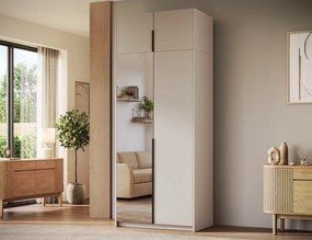 ADRK Furniture Alera II s nástavcem Skříň s otočnými dveřmi ADRK-W-ALER-100-KB