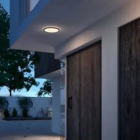 Philips Superslim CL550 černá / Venkovní přisazené svítidlo / LED / 15