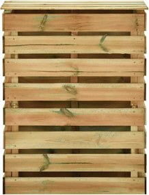 Laťkový zahradní kompostér 4 ks 80 x 50 x 100 cm borovice 3078138