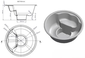 Integrovaná laminátová vířivka (Kopírovat)