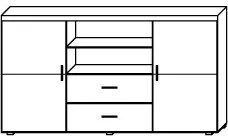 Komoda Samir R5 švestka/crem