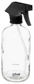 5Five® Rozprašovač na vodu/čistící prostředky, DISTRI, 450ml - čiré sklo