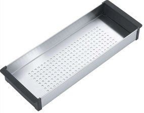 Franke - Odkapávací miska pro dřezy, 159x429x54 mm, nerez/plast 112.0394.981