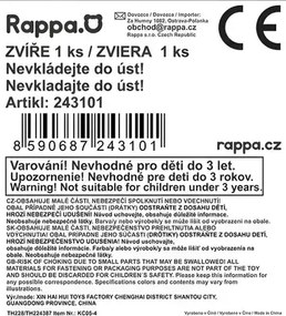 RAPPA Dinosauři mix v krabičce / Figurky / 12 ks / cca 8 cm