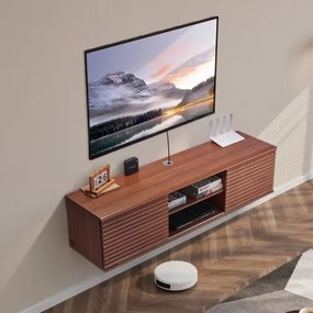 Plovoucí TV stolek VEVOR – Ořech