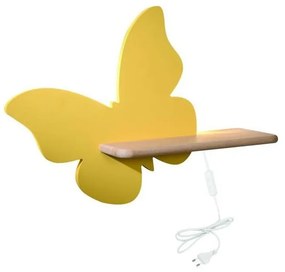 Žluté dětské svítidlo Butterfly – Candellux Lighting