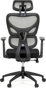 Ergonomická kancelářská židle LEXON - šedá síťovina