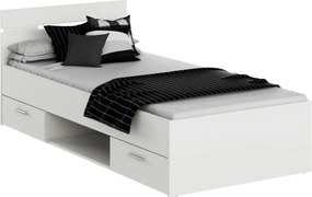 Postel MICHIGAN NEW 90x200, bílá Kondela 0000338751