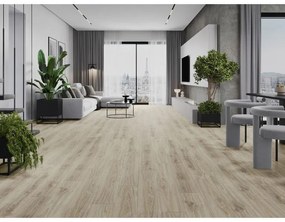 Mexen Madison, vinylová podlaha 1240x182 mm SPC 6,5 mm, IXPE 1,5 mm, 4stranná V-drážka, dub, F1045-1240-182-505-4V1-01