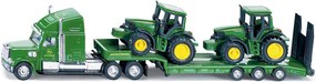 SIKU Farmer – tahač s podvalníkem a traktory John Deere, 1:87
