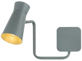 Argon 8883 - Nástěnná lampa LORD 1xE14/7W/230V šedá