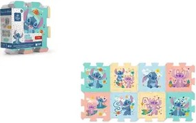 TREFL Pěnové puzzle Lilo  Stitch / 8 ks / 32x32 cm / 0m+