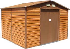G21 Zahradní domek GAH 529 - 277 x 191 cm, hnědý