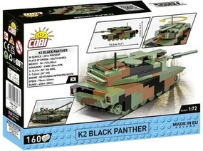 COBI 3107 Armed Forces K2 Black Panther / 160 kostek / 1:72 / od 6 let