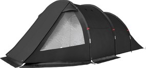 Outsunny Rodinný Stan pro 4 Osoby, Lehký, Stabilní, Voděodolný Stan s Dveřmi a Okny, Skládací Taška, Tunelový Stan s Vodním Sloupem 2000mm pro Kempová