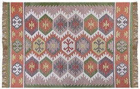 Venkovní koberec 160 x 230 cm vícebarevný SAHBAZ Beliani
