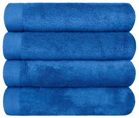 SCANquilt modalový ručník MODAL SOFT středně modrá osuška 70 x 140 cm
