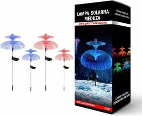 Solární Lampa Medúza S Hvězdou Rgb (vícebarevná) 4ks