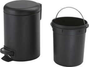 Gedy Gedy, POTTY Odpadkový koš 5l, Soft Close, černá matná, 330914