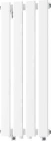 Gamma Vertical, topné těleso 296x800 mm, 278 W, bílá matná, GMA-VERT-800296-WH