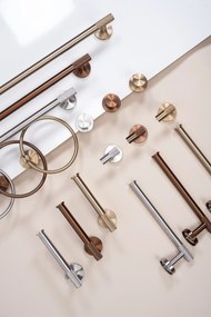 Rea Modern, koupelnový věšák na ručník 26,5cm, 6610a, zlatá matná, REA-98015