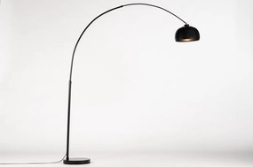 Stojací oblouková lampa Cannes Nero
