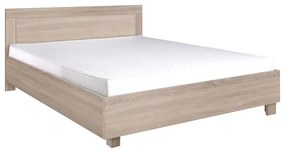 Manželská postel s matrací Car CR22/23, Barva: dub sonoma, Rozměr postele: 160x200 Mirjan24 5902928032420