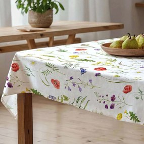 Bavlněný ubrus Letní louka Velikost: 85 x 85