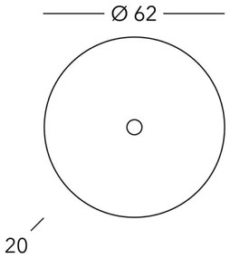 Kolarz A1306.61XL.Wm.SunWg - Nástěnné svítidlo MOON 1xE27/100W/230V bílá