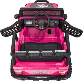 Elektrické autíčko Jeep BEAST 4x4 růžové