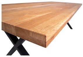 Jídelní stůl z dubového dřeva House Nordic Montpellier Oiled Oak, 200 x 95 cm