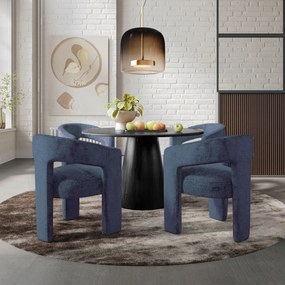 Designové čalouněné jídelní křeslo Leith - výběr z 18 provedení