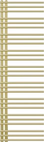 Mexen Neptun, topné těleso 1600x500 mm, 662 W, ​​zlatá lesklá, W101-1600-500-00-50