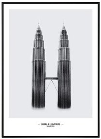 Kuala Lumpur - 50x70 cm Obraz