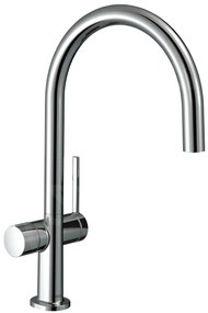 Hansgrohe M54, dřezová baterie Talis 220, s uzavíracím ventilem na spotřebič, chromová, 72805000