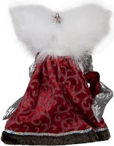 Anděl ve zdobných šatech na špičku stromku Angel Chris - 20*15*28 cm