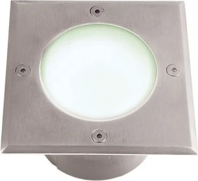 PANIT EST356 Venkovní svítidlo OBLO MICRO ocel čtvercová 230V GX53 7W IP67 - PAN INTERN.