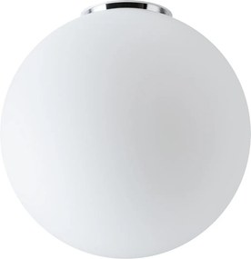 OS STY45007 STYX 4 stropní skleněné svítidlo chrom / bílá IP65 40W E27 - OSMONT
