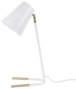 OnaDnes -20% Time for home Bílá kovová stolní lampa Noemi