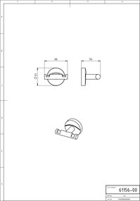 Novaservis - Dvojháček Metalia 11 chrom, 0156,0