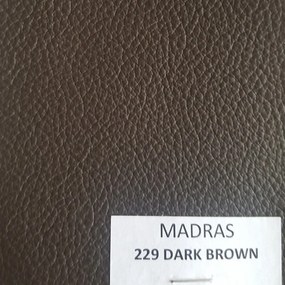 Rozkládací sedací souprava s úložným prostorem Bazalt - pravá kůže Zvolte stranu sed. soupravy: Levá strana, Vyberte čalounění kůže: Madras 229 dark brown