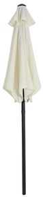 Slunečník béžový průměr 200 cm 102548