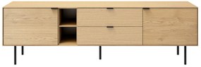 OnaDnes -20% Dubový TV stolek Somcasa Tulsa II. 180 x 40 cm