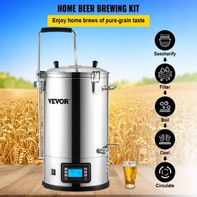 Elektrický varný systém, 30 l, domácí vařič piva vše v jednom s panelem