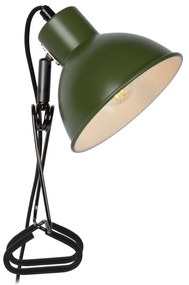Lucide 45987/01/33 - Lampa s klipem MOYS 1xE27/40W/230V zelená