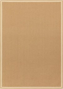 Oboustranný/ručně tkaný jutový koberec v přírodní barvě 120x170 cm Bordo Herringbone Linen – Asiatic Carpets