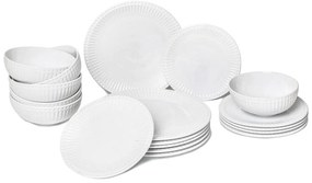 Porcelánová jídelní sada 18 ks pro 6 osob Purita – Bonami Essentials